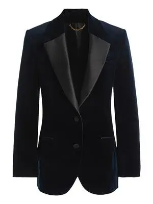 Victoria Beckham Tailored Single-breasted Jacket - Blue