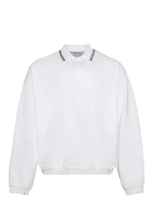 Alexander Wang Long-sleeve Polo Shirt - White