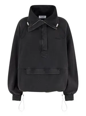 Attico Blouson American Fleece - Black