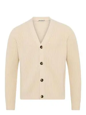 JW Anderson V-neck Buttoned Cardigan - White