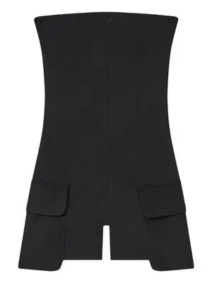 COURREGES Two-Pocket Tech Jersey Allover