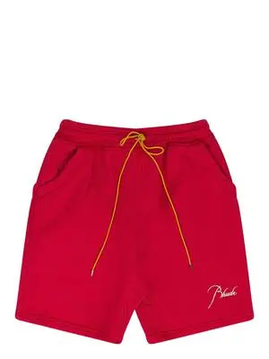 Rhude Heavyweight Shorts - Red