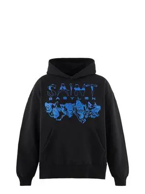 SAINT MXXXXXX Saint Babylon Hoodie - Black
