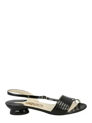 FERRAGAMO Wmns Amalfi Sandal - Black