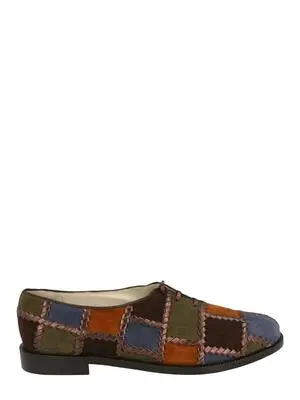 FERRAGAMO Patchwork Loafer - Blue