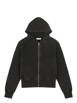 ENTIRE STUDIOS Slim Zip Up - Black