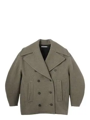 Jacquemus Le Caban Ovalo 'dark Khaki - Tan