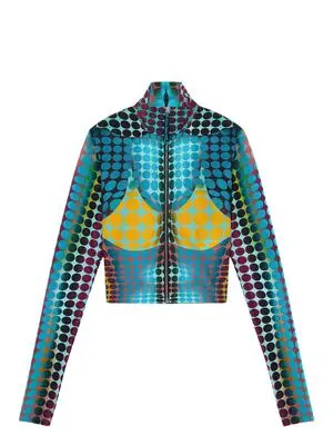 JEAN PAUL GAULTIER Re-edition Long-sleeve Top - Blue