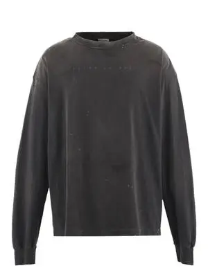 SAINT MXXXXXX Long-sleeve Tee - Black