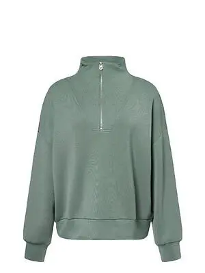 Varley Hawley Half-zip Sweatshirt - Dark Forest