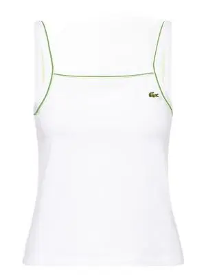 LACOSTE Logo-Patch Cotton-Modal Jersey Tank Top