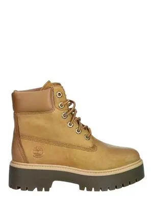 Timberland Waterproof Platform Boots - Brown