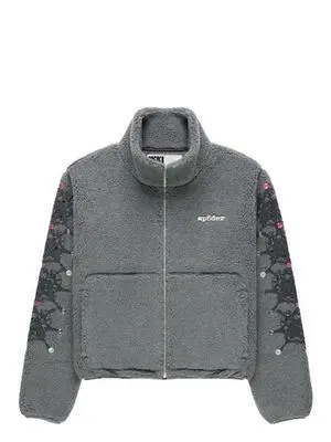 SP5DER Sp5Der Webstone Teddy Fleece Zip Up