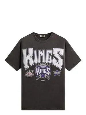 Kith Nba Allstar Sacramento Kings Vintage Tee Shirt - Black