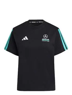 Adidas Mercedes Amg Petronas Formula 1 Team Dna Tee Shirt - Black Semi Mint Rush
