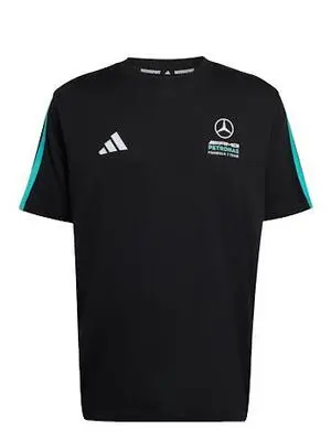 Adidas Mercedes Amg Petronas Formula 1 Team Dna Tee Shirt - Black Semi Mint Rush