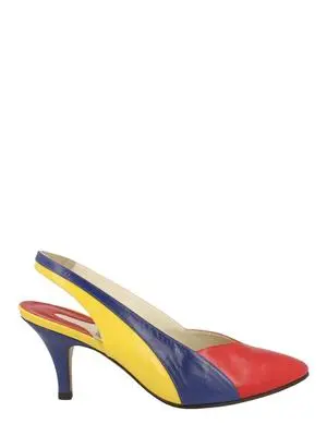 SALVATORE FERRAGAMO Ferragamo Partenope Archive Limited Edition 1980's Slingback Pumps