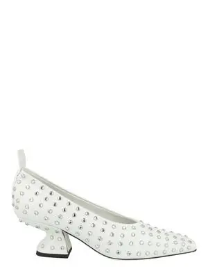 SALVATORE FERRAGAMO Sadr Crystal-Embellished Pumps