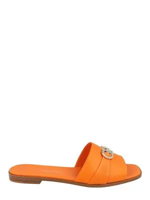 FERRAGAMO Oria 10 Slides - Orange