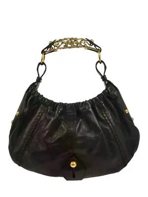 Saint Laurent 2000s Medium Leather Bag - Brown