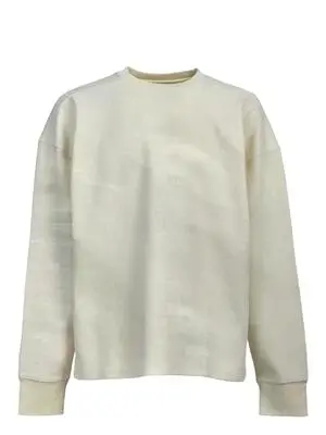 BREATH Waffle-knit Long-sleeve T-shirt - Neutrals