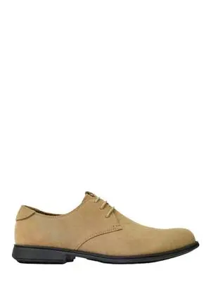 Camper 1913 Suede Derby Shoes - Brown