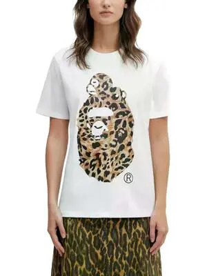 A BATHING APE Graphic-print T-shirt - White