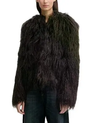 Zadig&Voltaire Faux Fur Coat - Brown