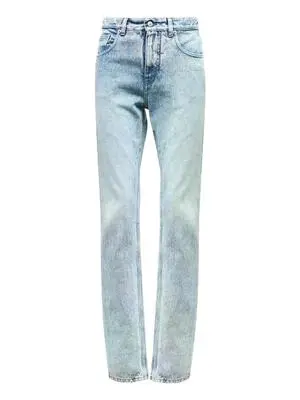 MAISON MARGIELA Five-Pocket Split-Leg Denim Pants