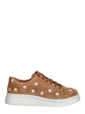 Camper Floral Lace-up Sneakers - Brown