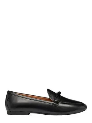Geox Palmaria Knot Detail Loafers - Black