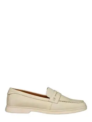 Geox Strap Detail Loafers - Neutrals