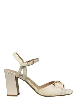 Geox Buckle Strap Sandals - Neutrals