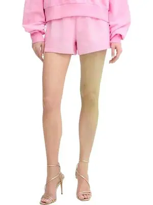 Just Cavalli Logo-embroidered Shorts - Pink