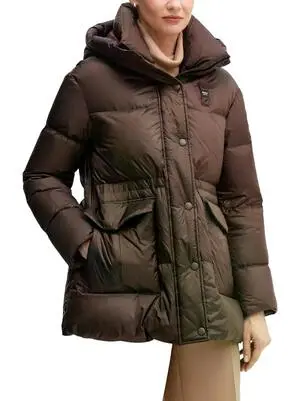 BLAUER. Hooded Puffer Jacket