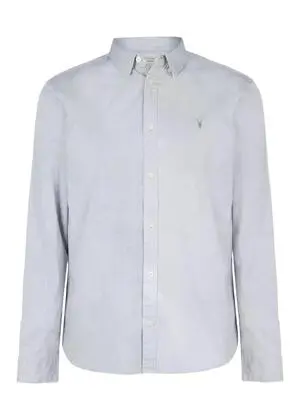 ALLSAINTS Cotton Shirt - Blue