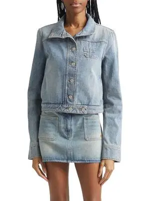 COURREGES Reedition Denim Jacket - Denim Bleu Delave