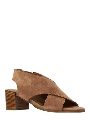 Aquatalia Dovera Weatherproof Sandals - Clay Suede