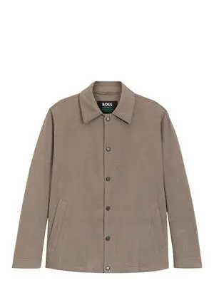 BOSS X Aston Martin Wool-blend Jacket - Grey