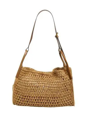 Rag & Bone River Straw Carryall Tote - Nat