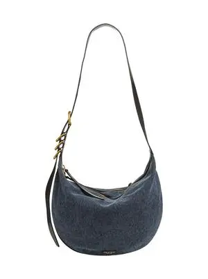Rag & Bone Medium Mercer Hobo Bag - Midnight