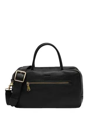 AIMEE Aimée Ritual Leather Satchel - Black