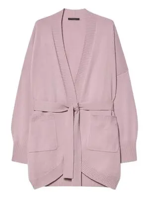 Marina Rinaldi Cashmere Cardigan - Purple