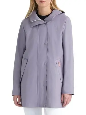 Hunter Acacia Rubberized Rain Jacket - Lavender Grey