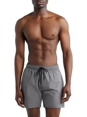BOSS Shark Swim Trunks - Grey