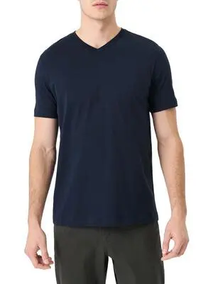 PACT Organic Cotton Softspun Essential V-neck Tee - Navy