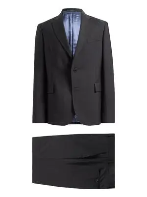 Paul Smith Camberwell Tailored Fit Wool & Mohair Suit - Black