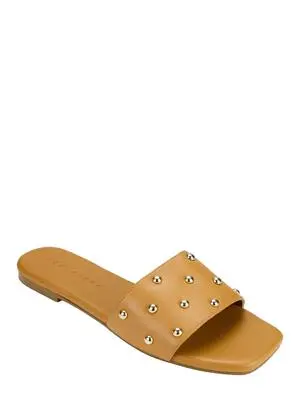 Yosi Samra Harley Studded Slide Sandal - Whiskey