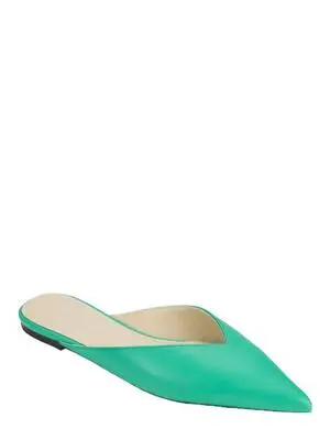 Yosi Samra Nera Pointed Toe Flat - Teal