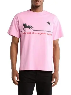 PLEASURES Forget Cotton Graphic T-shirt